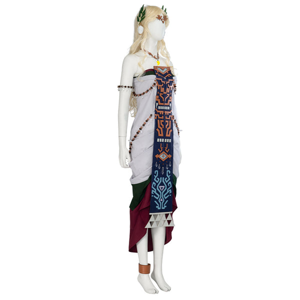 Queen Sonia Zelda Dress Tears Of The Kingdom Princess Zelda Totk Cospl Becostume
