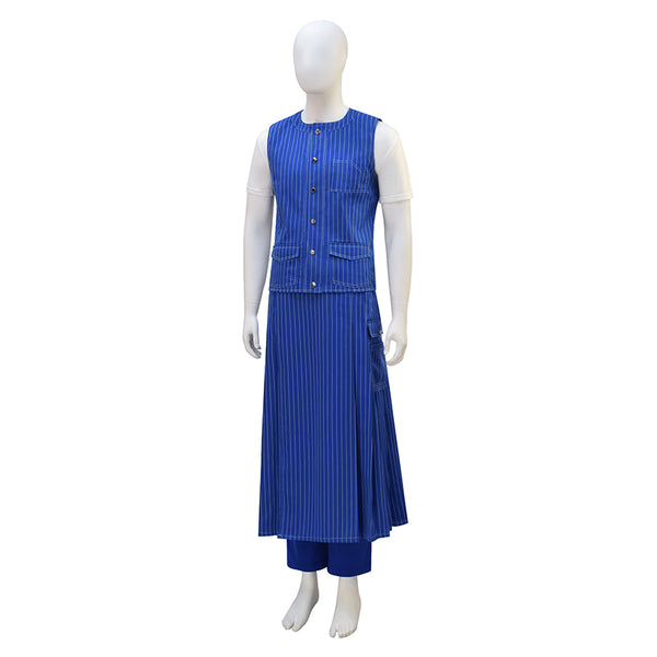 15th Doctor Ncuti Gatwa Cosplay Costume Season 2 of Doctor Who Striped ...