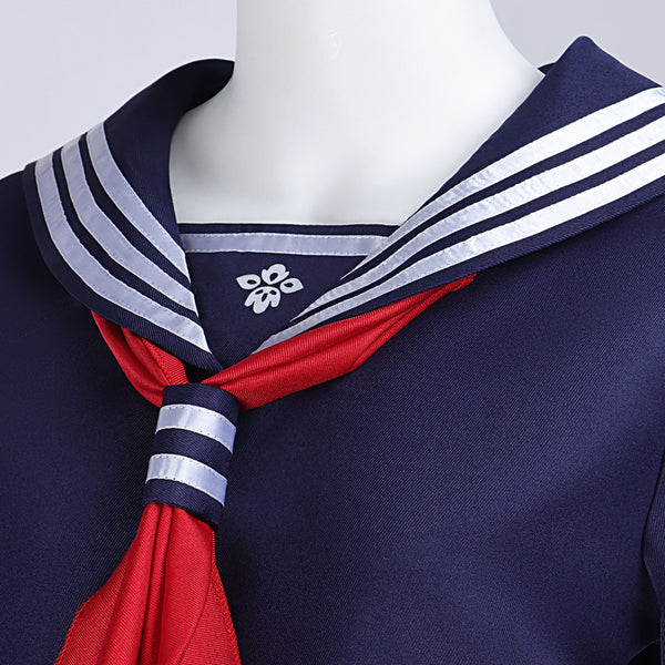 Silent Hill f Hinako Shimizu Cosplay Costume Blue School Uniform Becos ...