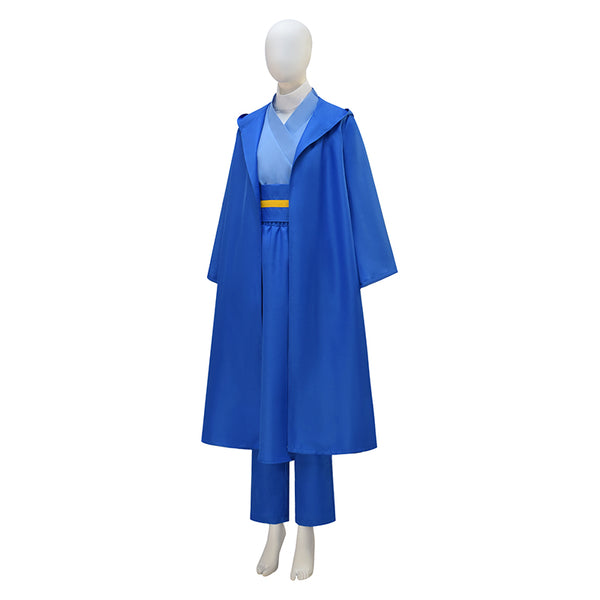 Star Wars Andor Season1 Leida Mothma Cosplay Costume Blue Halloween Su ...