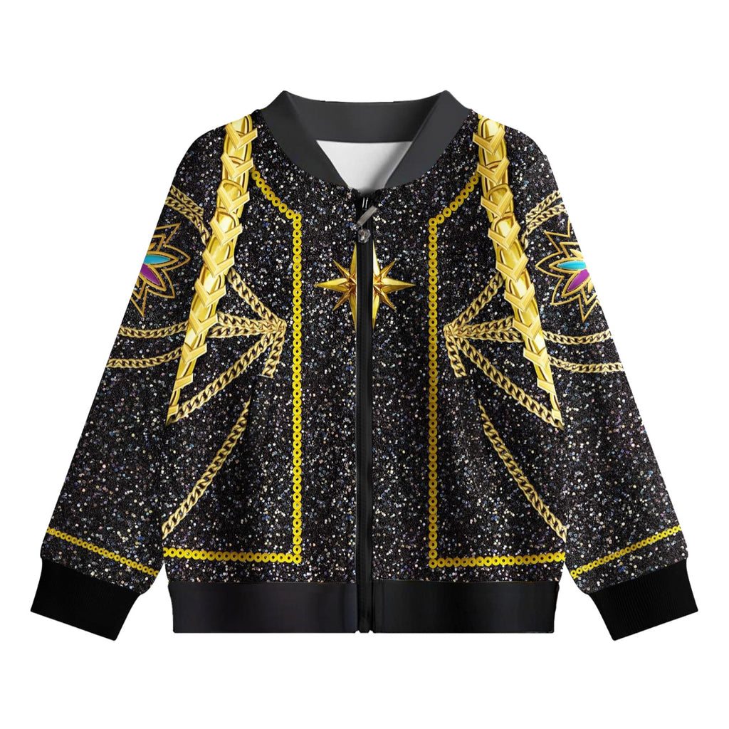 Kpop Demon Hunters Rumi Coat Cosplay Costume Yellow Black Golden Outfi ...