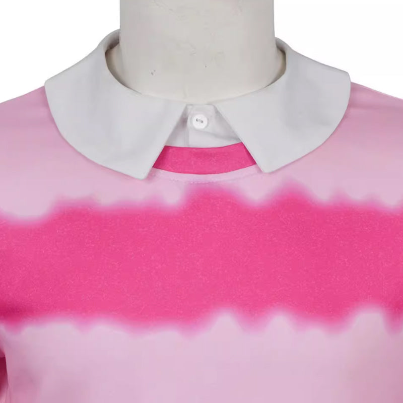 Kpop Demon Hunters Saja Boys Demon Outfit Bobby Cosplay Costume Pink S ...