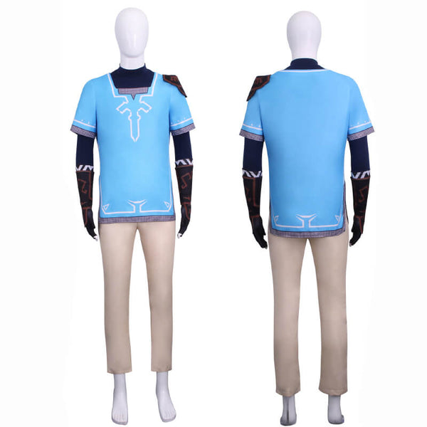 Adults Link Costume Legend of Zelda Link Cosplay Halloween Outfit Carn ...