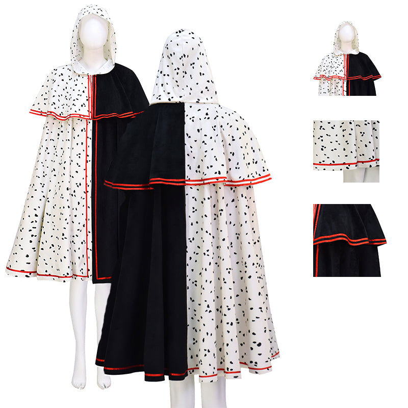Spotted Cloak Beige Cosplay Costumes Halloween Party Costumes Outfits ...