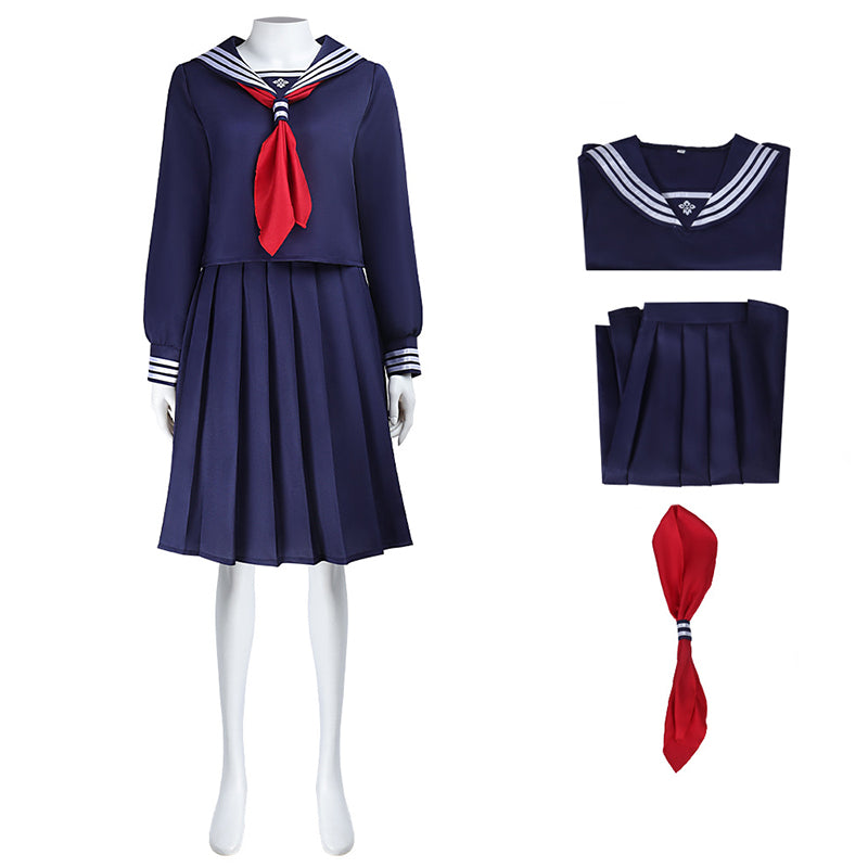 Silent Hill f Hinako Shimizu Cosplay Costume Blue School Uniform Becos ...