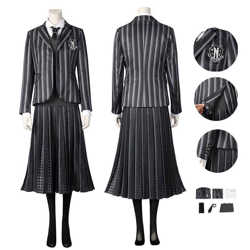 Wednesday The Addams Family Wednesday Addams Nevermore Academy Uniform ...