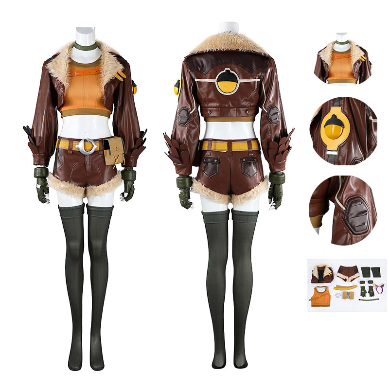 Marvel Rivals Squirrel Girl Cosplay Costume Version 2 Halloween Outfit ...