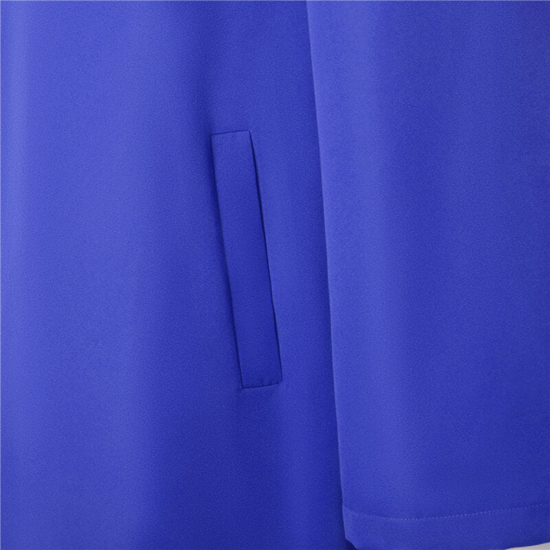 Blue Wizard Robe Shadow Wizard Money Gang Costume Cloak with Hooded BE ...