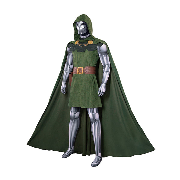 Doctor Doom Cosplay Costume Classic Dr. Doom Comic Halloween Suit Beco ...