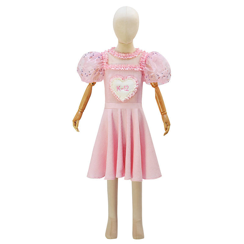 Girls K-12 Dress K 12 CryBaby Pink Dress Melanie Martinez K-12 Cosplay ...