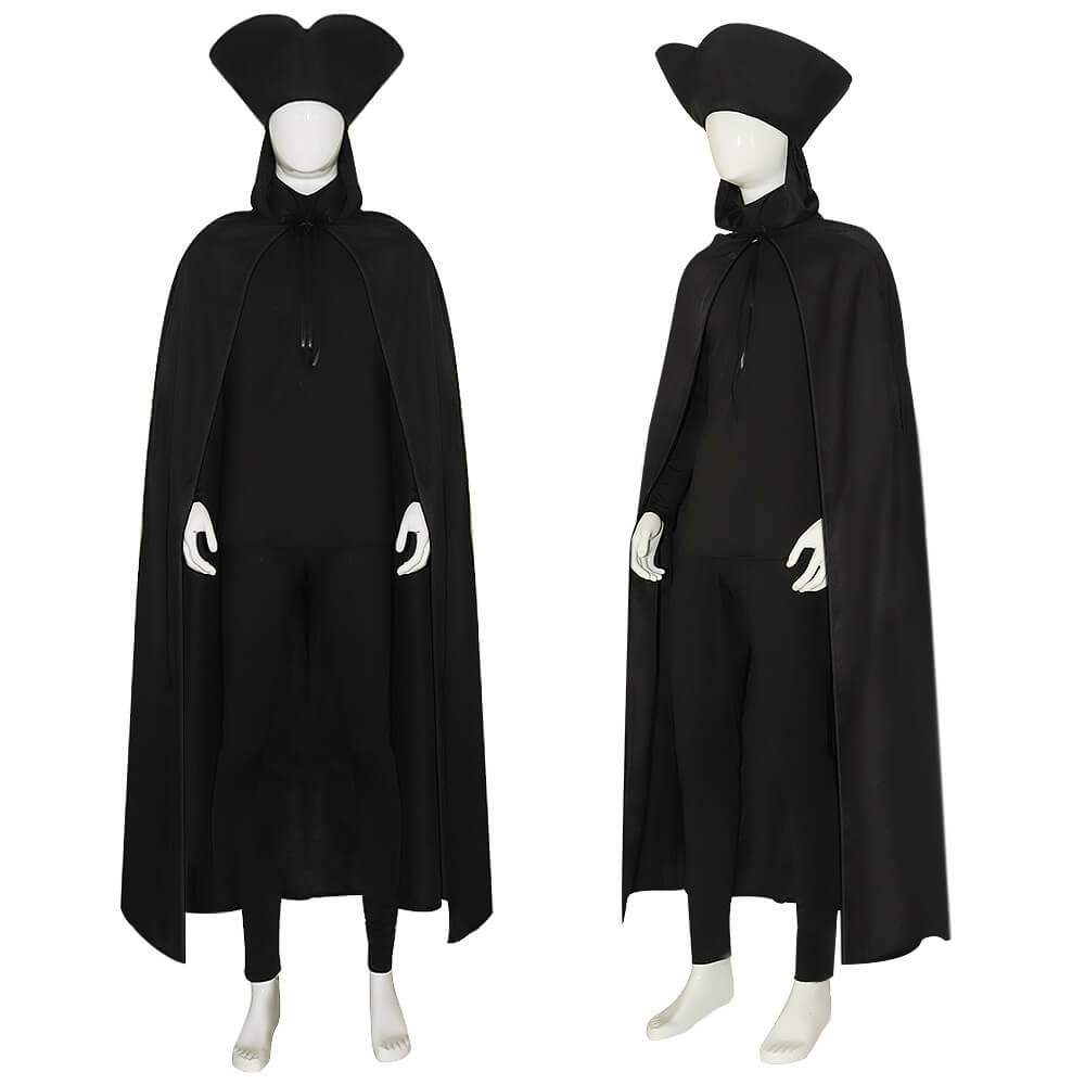 Hercule Poirot Hooded Cloak A Haunting in Venice Costume with Hat BEco ...