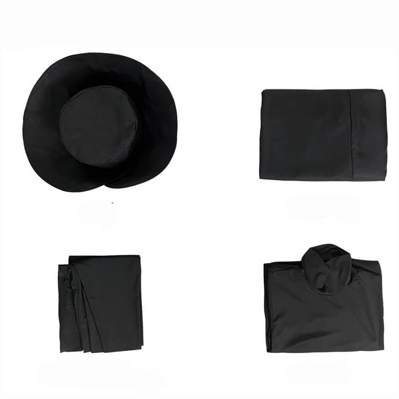 Hercule Poirot Hooded Cloak A Haunting in Venice Costume with Hat BEco ...