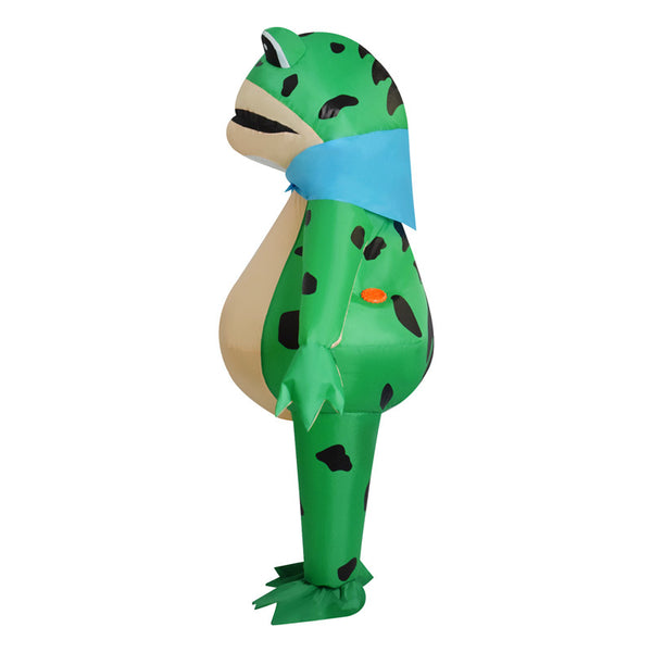 Inflatable Frog Costume Adults Kids Inflatable Halloween Cosplay Outfi ...