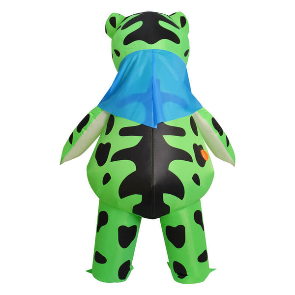 Inflatable Frog Costume Adults Kids Inflatable Halloween Cosplay Outfi ...