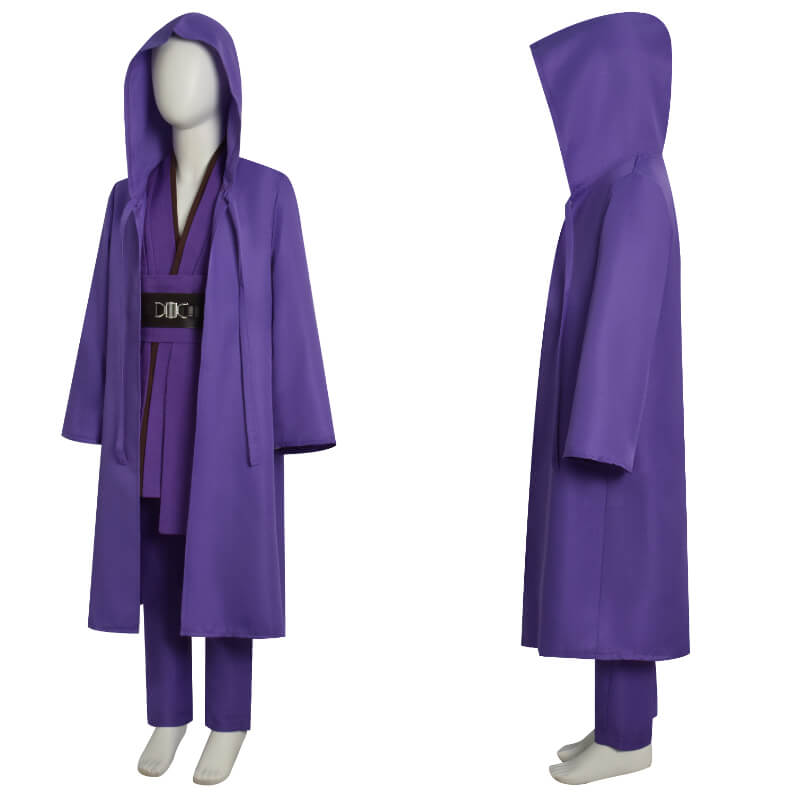 BEcostume Purple Kids Anakin Tunic Star Wars Jedi Robe Skywalker Hallo ...