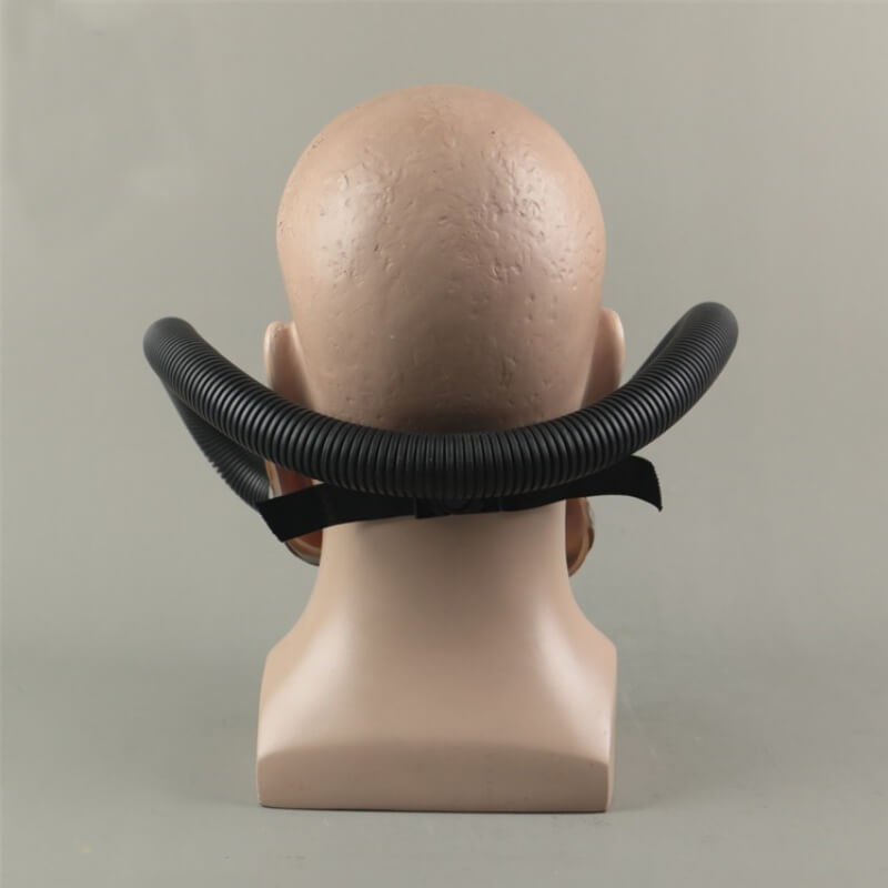 Mad Max Immortan Joe Mask Half Face Steampunk Jaw Mask with Tube Hallo ...