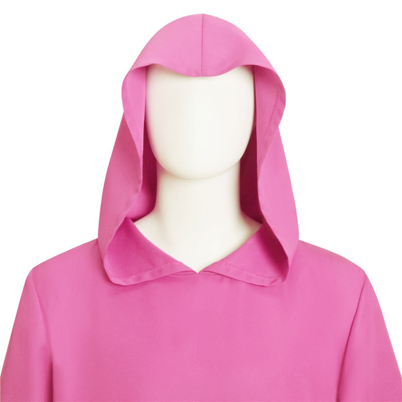 Pink Wizard Robe Shadow Wizard Money Gang Costume Cloak with Hooded BE ...