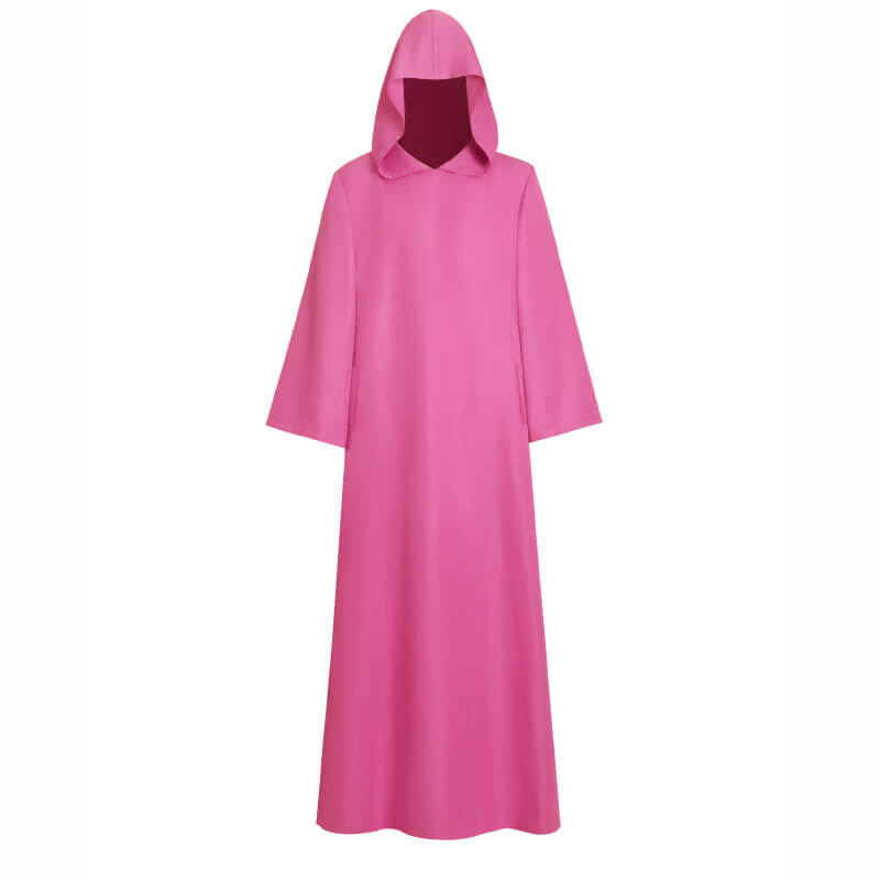 Pink Wizard Robe Shadow Wizard Money Gang Costume Cloak with Hooded BE ...