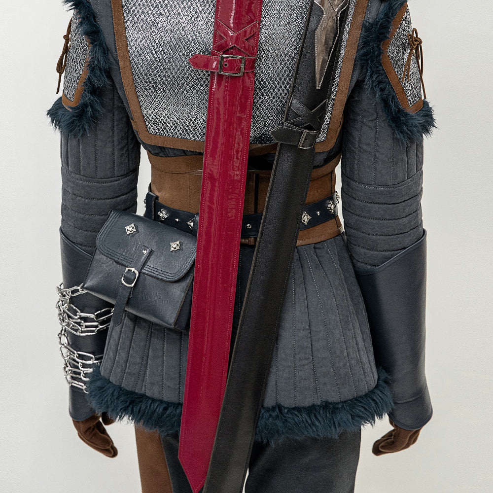 The Witcher 4 Ciri Hunt Cirilla Cosplay Costume Halloween Outfit Becos ...