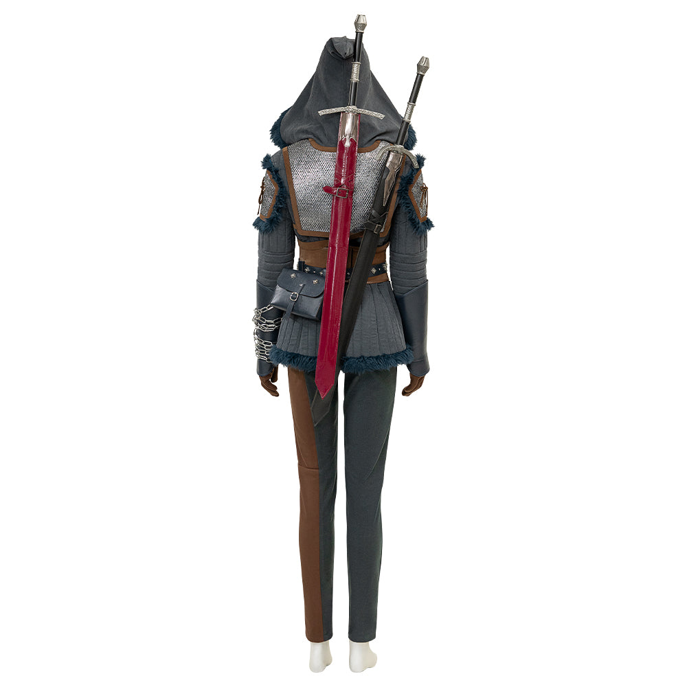 The Witcher 4 Ciri Hunt Cirilla Cosplay Costume Halloween Outfit Becos ...