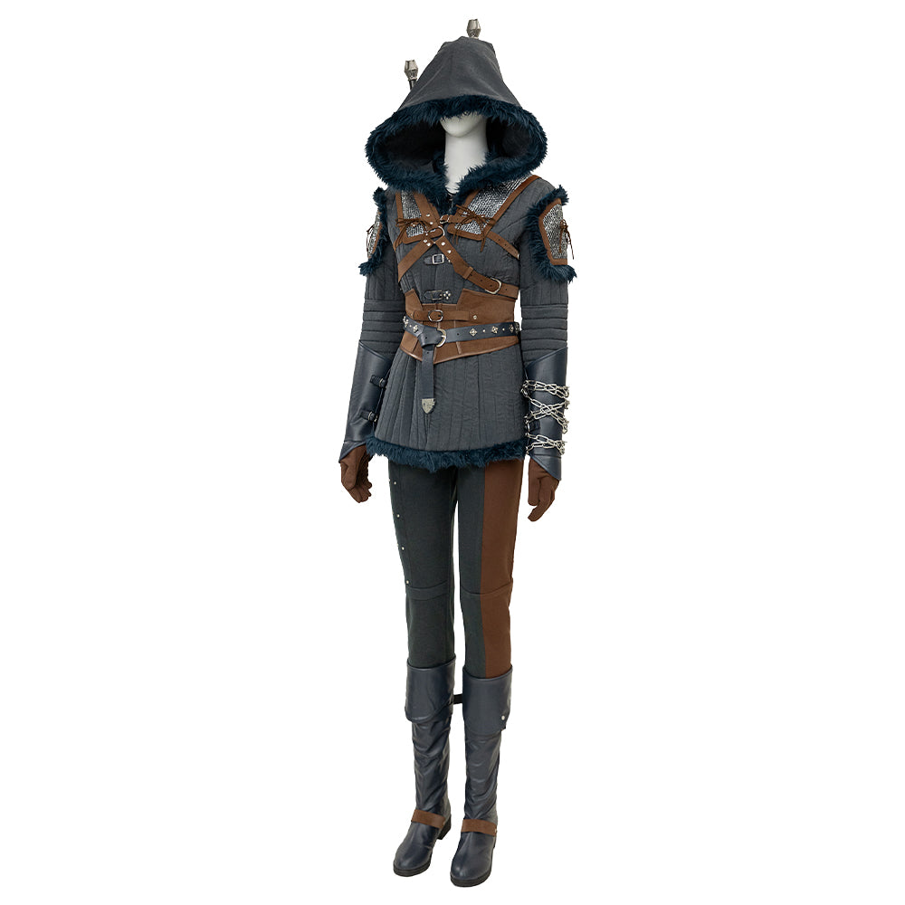 The Witcher 4 Ciri Hunt Cirilla Cosplay Costume Halloween Outfit Becos ...