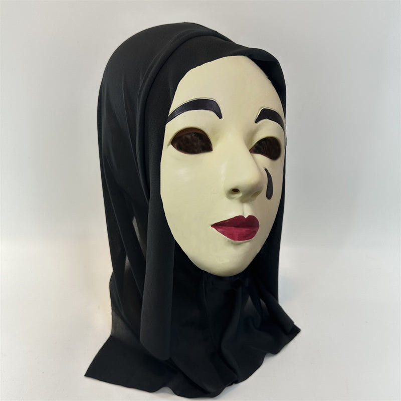 A Haunting in Venice Mask Masquerade Full Head Latex Mask Halloween Sc ...