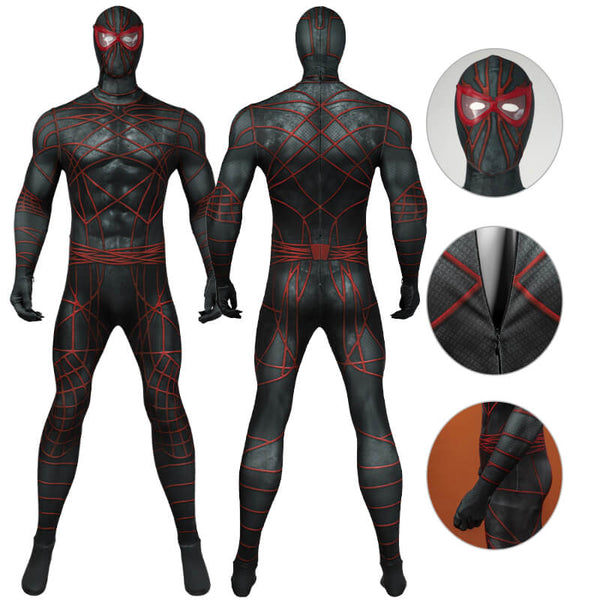 Ezekiel Sims Madame Web Costume 2024 Spider Villain Bodysuit Cosplay S ...