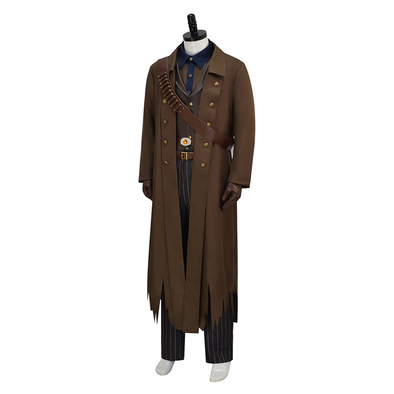 Fallout Ghoul Cosplay Fallout Costume Ghoul Cooper Howard Leather Jack ...