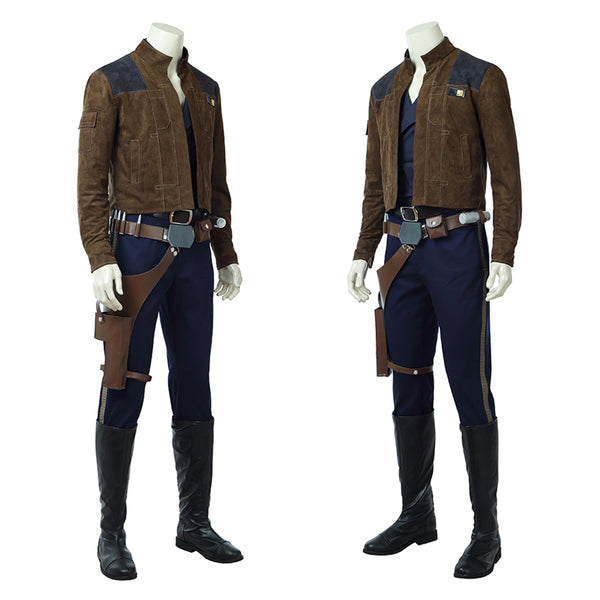Rogue One：A Star Wars Story Han Solo Cosplay Costume Halloween Carniva ...