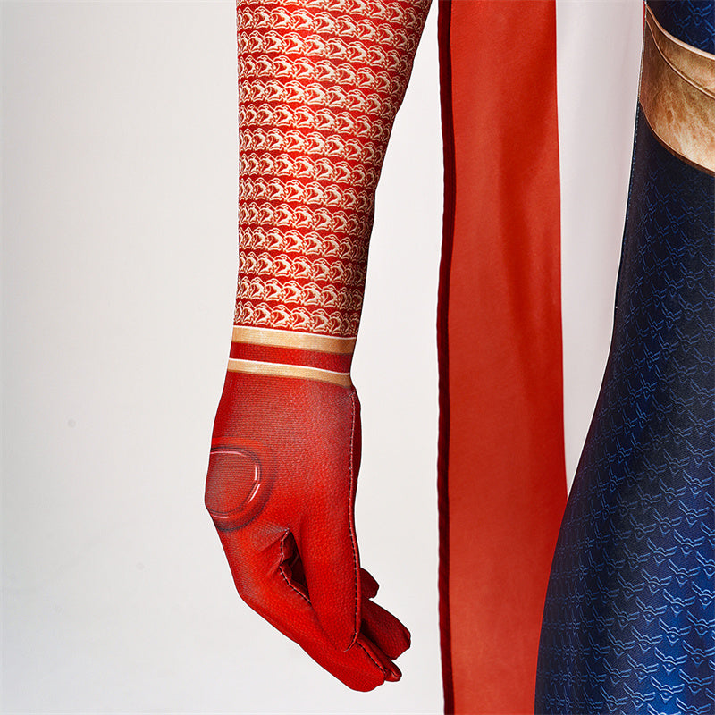 The Boys Season 4 Cosplay Homelander Costume Jumpsuit Cape Outfit ...