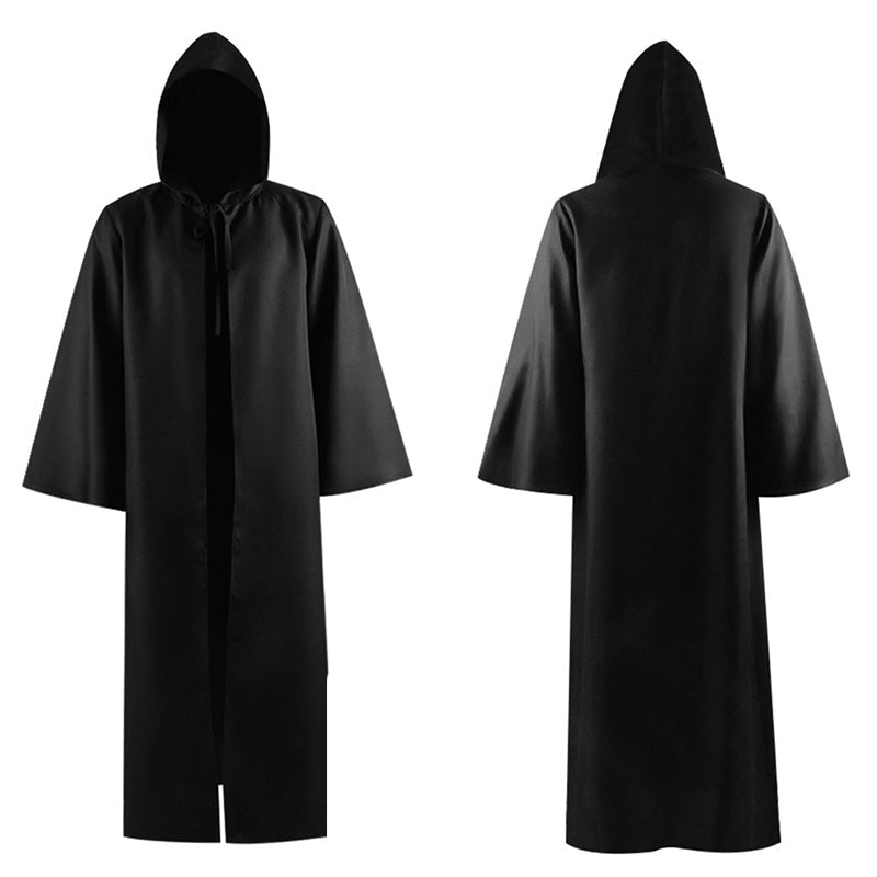 Jedi Cloak Star Wars Jedi Uniform Hooded Robe Halloween Cloak Cosplay ...