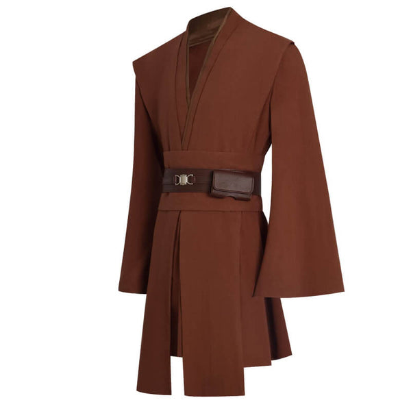 BEcostume Star Wars Jedi Tunic Knight Robe Hooded Cape Halloween Cospl ...