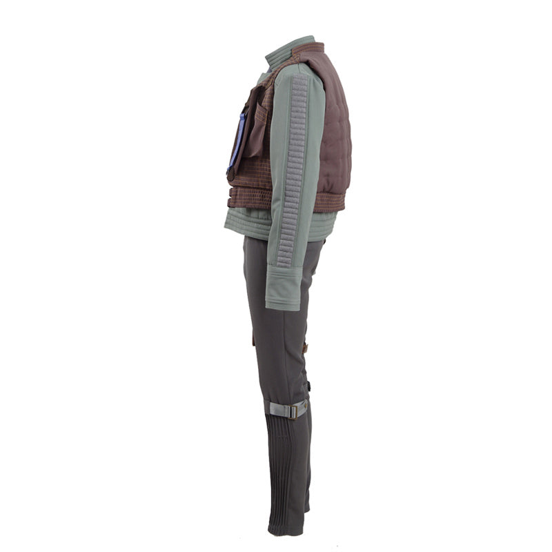 Star Wars Rogue One Cosplay Jyn Erso Cosplay Outfit Halloween Carnival ...