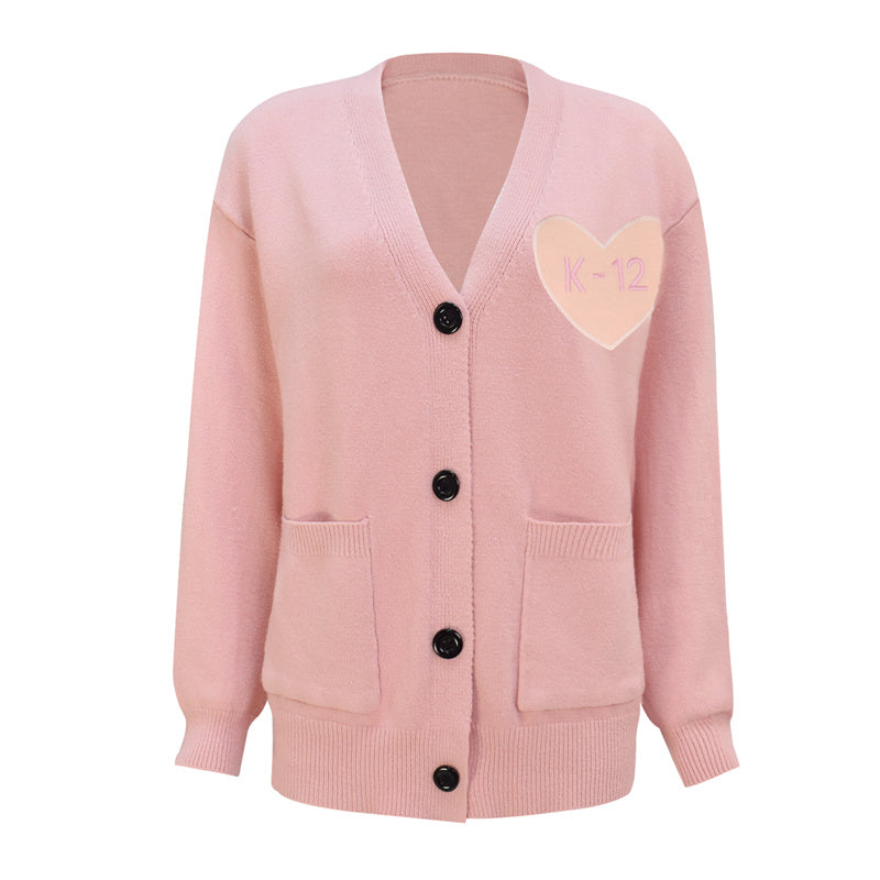 Melanie Martinez K 12 Cardigan K12 Crybaby Pink Sweater Cosplay Costum ...