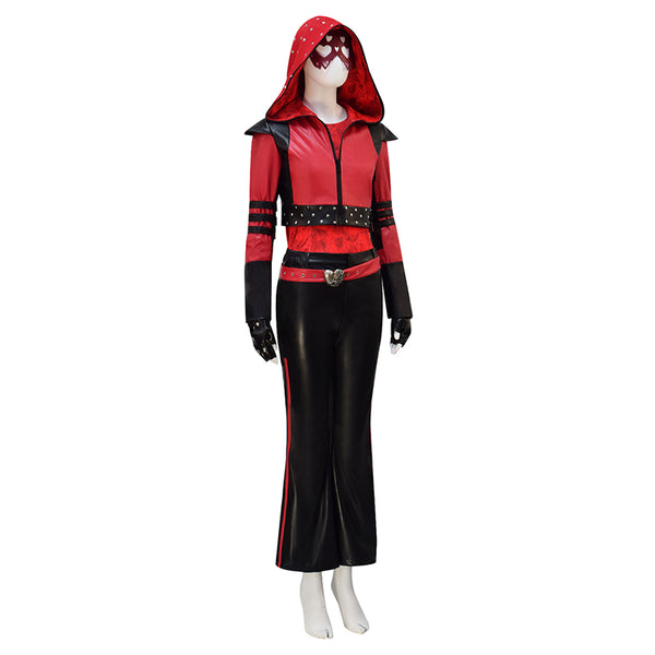 Red Descendants Jacket Outfit Descendants: The Rise of Red Heart Cospl ...