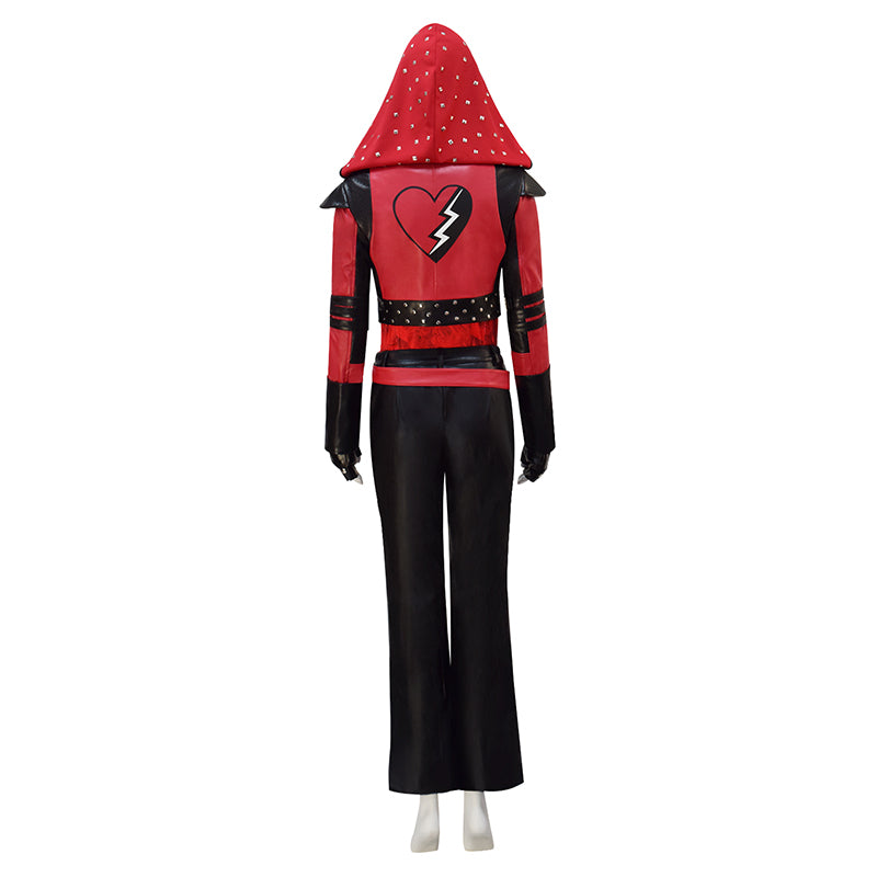 Red Descendants Jacket Outfit Descendants: The Rise of Red Heart Cospl ...