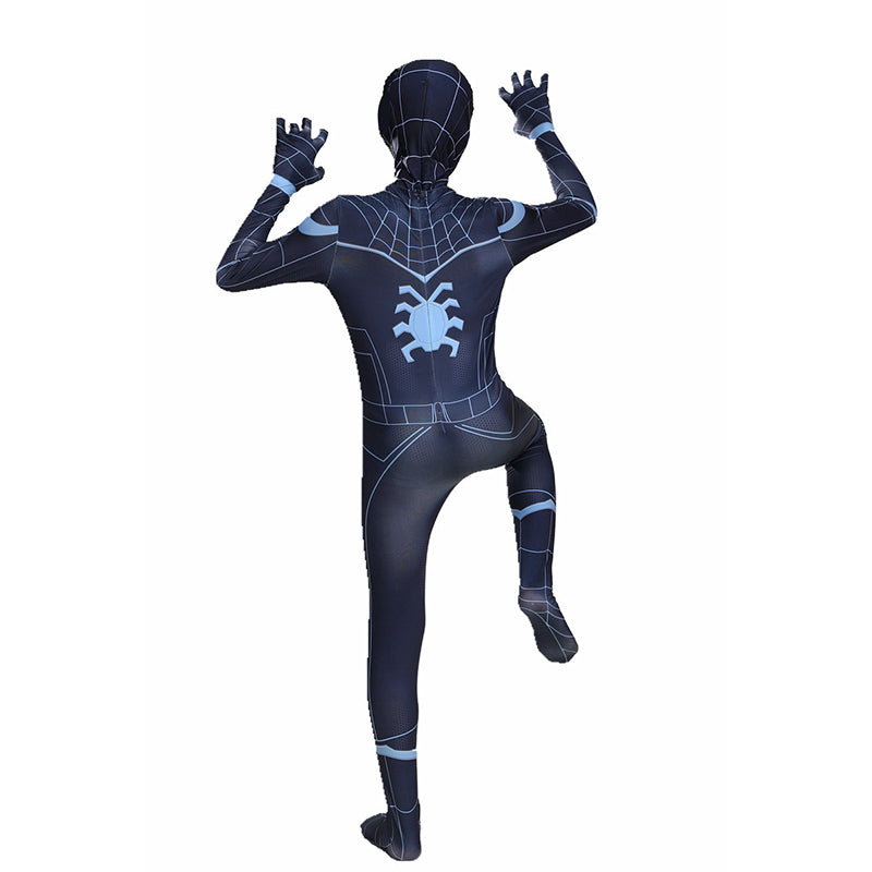 Becostume Spider-Man: Homecoming Cosplay Costume Black Spiderman Jumps