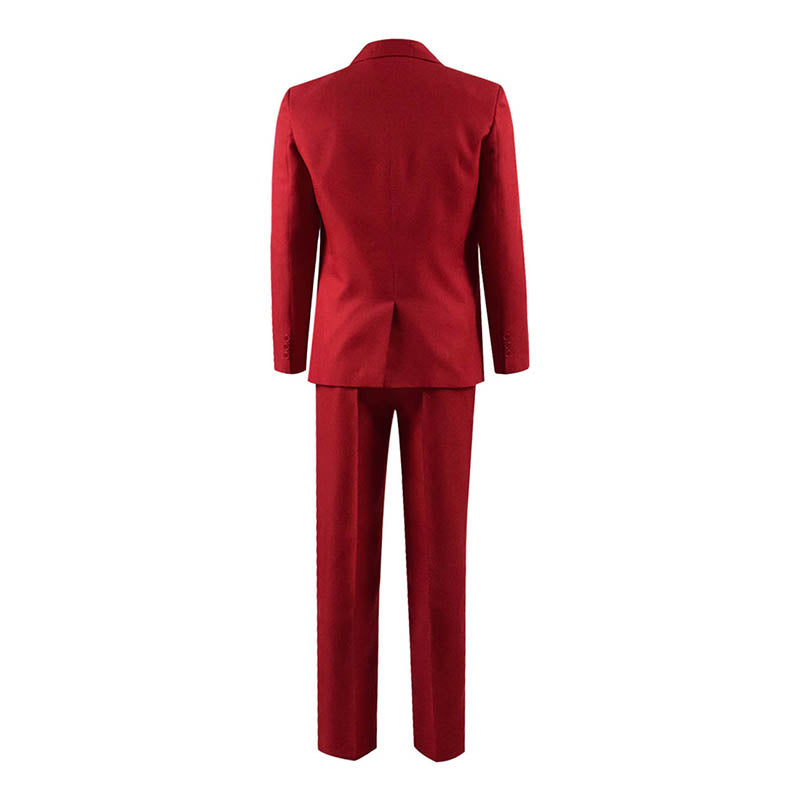 Becostume The Joker Cosplay Costume Joker Red Classic Suit Uniform Hal