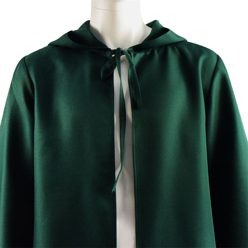 Green Jedi Robe Star Wars Jedi Cloak Hooded Halloween Cape – Becostume