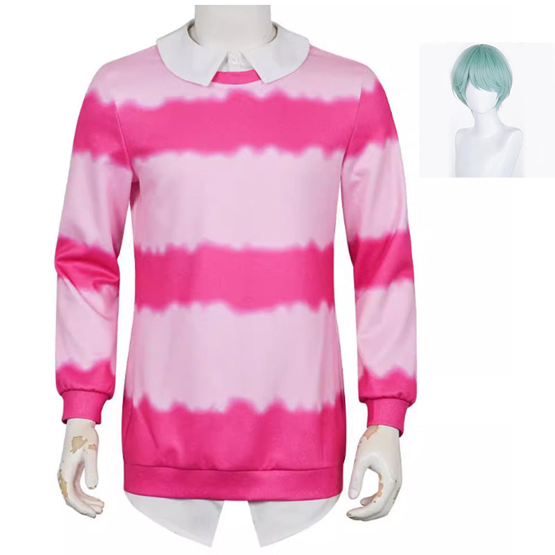 Kpop Demon Hunters Saja Boys Demon Outfit Bobby Cosplay Costume Pink S ...