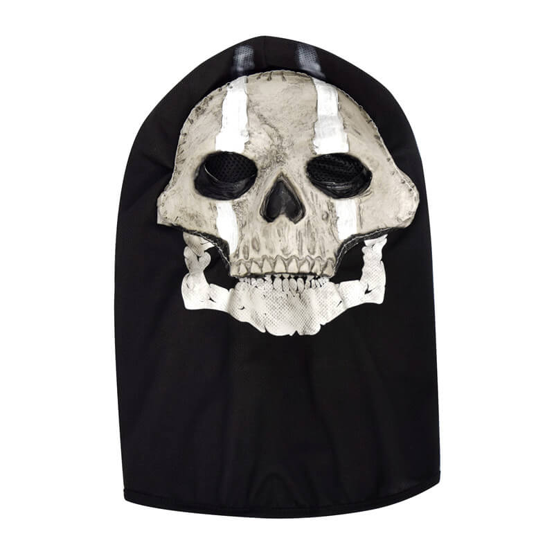 Cod Skull Mask Ghost Mask Mw2 Latex Halloween Full Face Mask Becostume