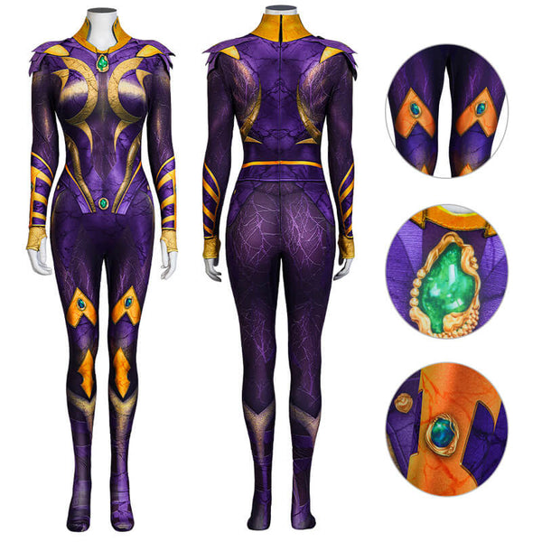 Starfire Jumpsuit Titans Starfire Cosplay Costumes for Women BEcostume ...